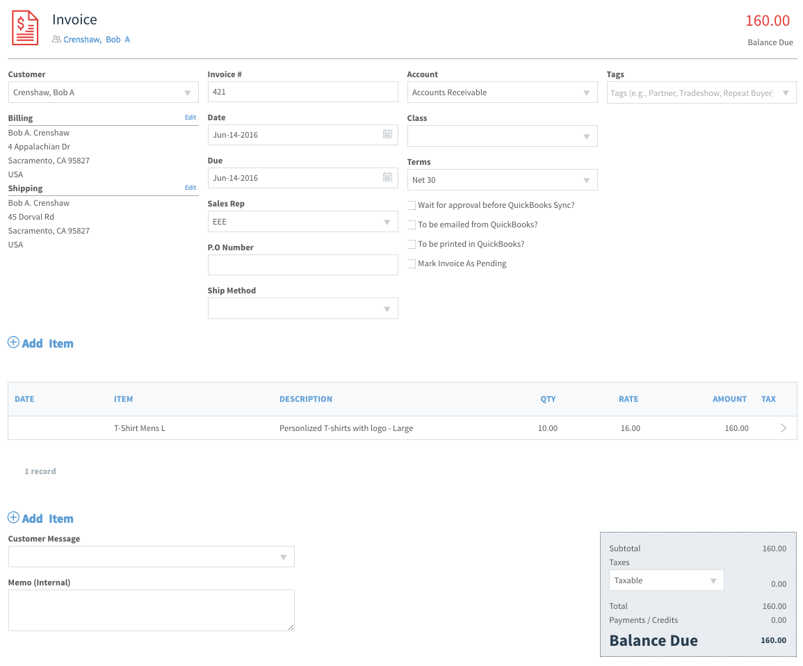 method-create-an-invoice